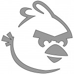 Free jack-o-lantern stencils inspired by Angry Birds | Krystal Higgins